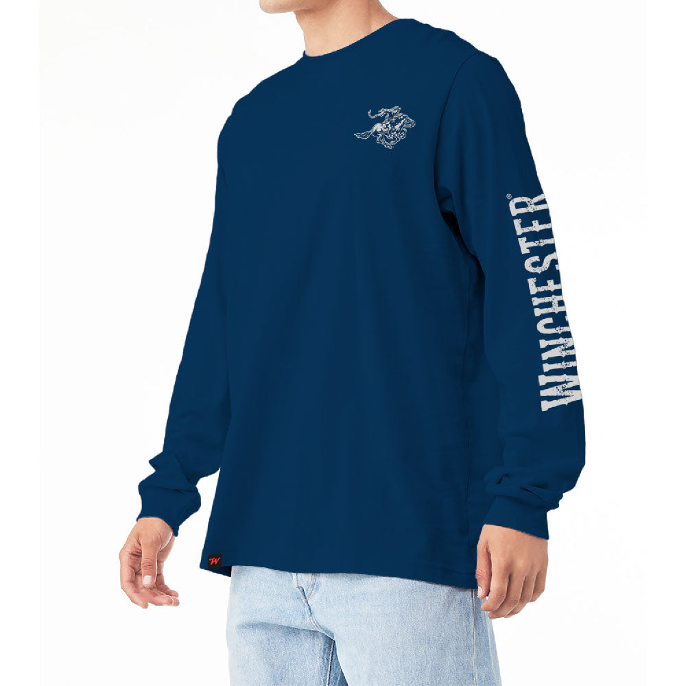 Winchester Legend - Legend Rider Flag - Long Sleeve T-Shirt - Made in ...
