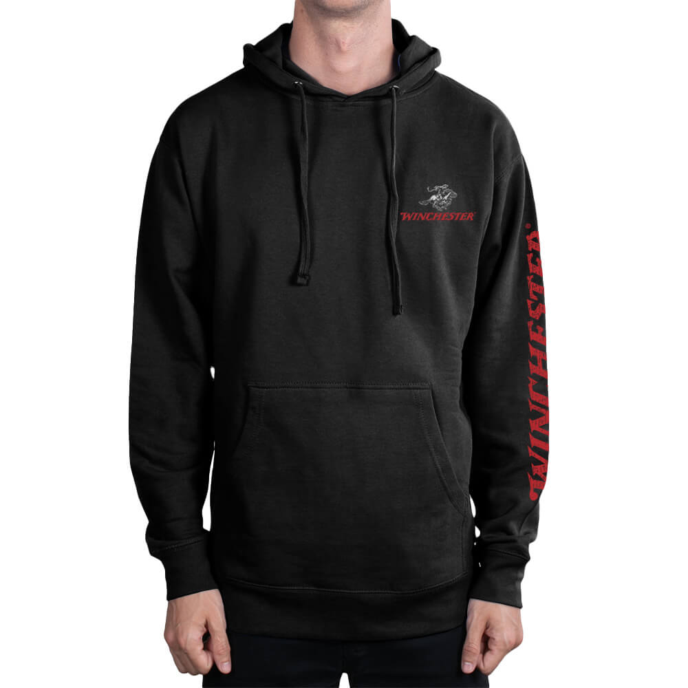Winchester Pro - Rider in Circle - Fleece Pullover Hoodie – FSD Outdoor